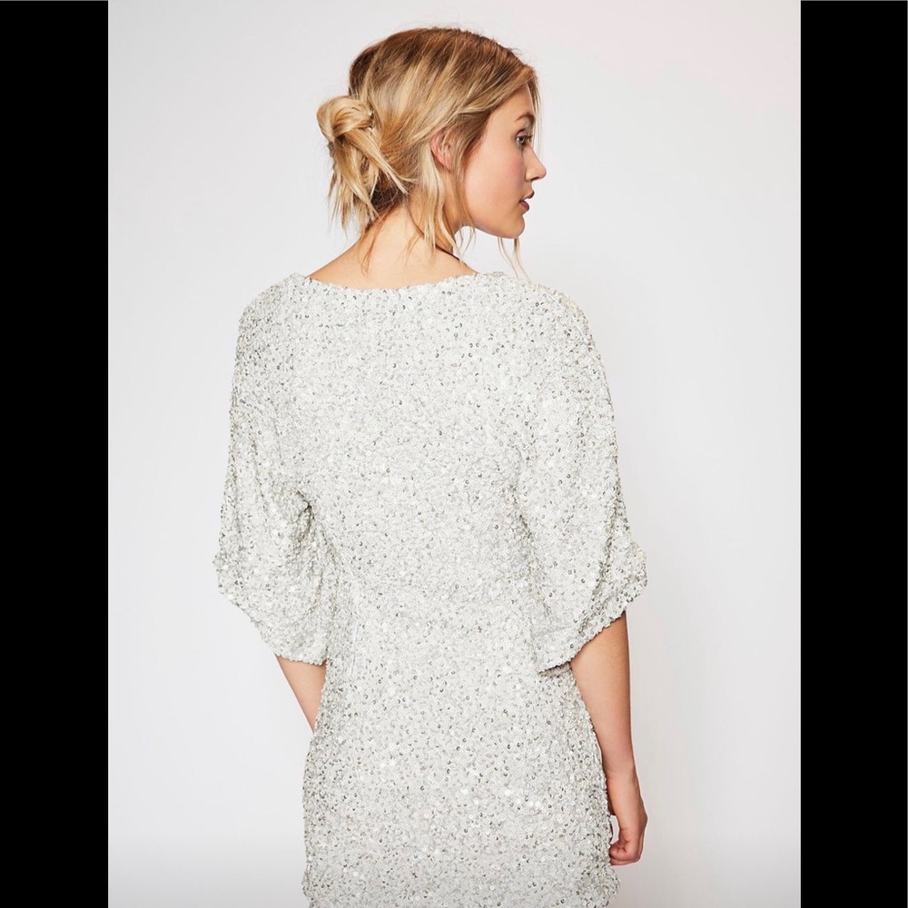 Free People Party Girl Mini Dress - Gem